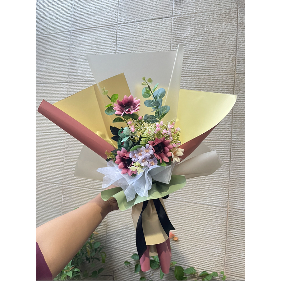 Jual Bunga Buket/ Bouquet/ Rangkaian Bunga/Buket Kado/ Buket Wisuda ...