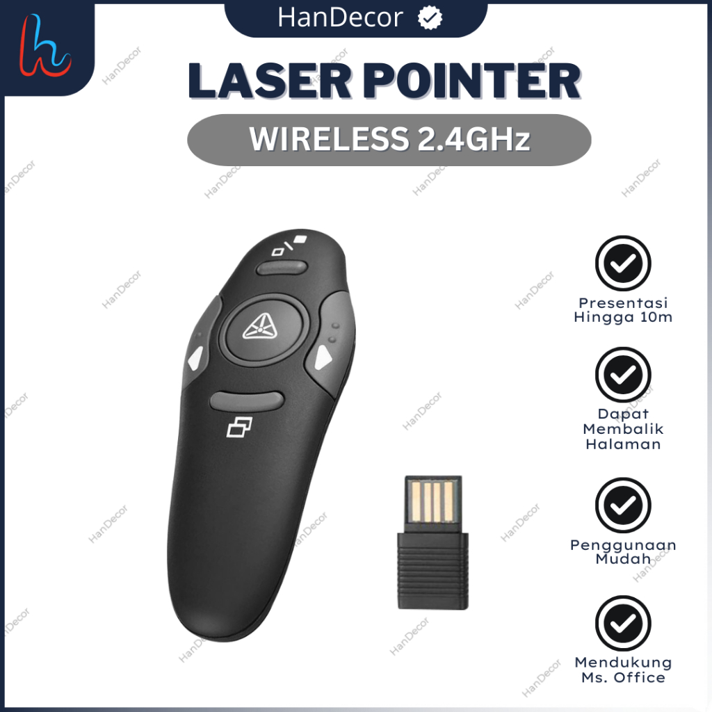 Jual Laser Pointer Presentasi Wireless Presentasi Remote Control ...