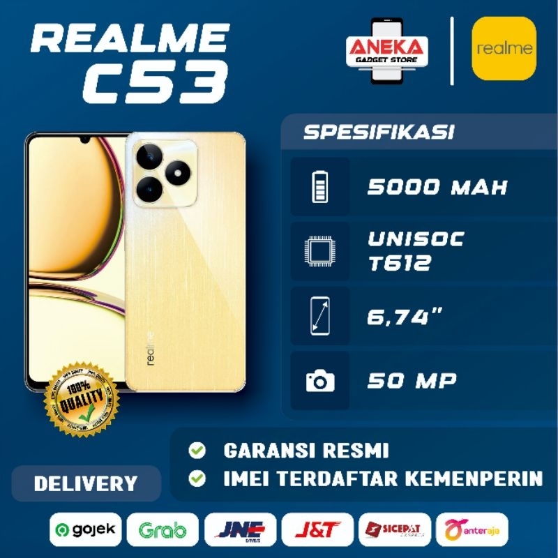 Jual Realme C53 8GB/256GB Garansi Resmi & 100% Original | Shopee Indonesia