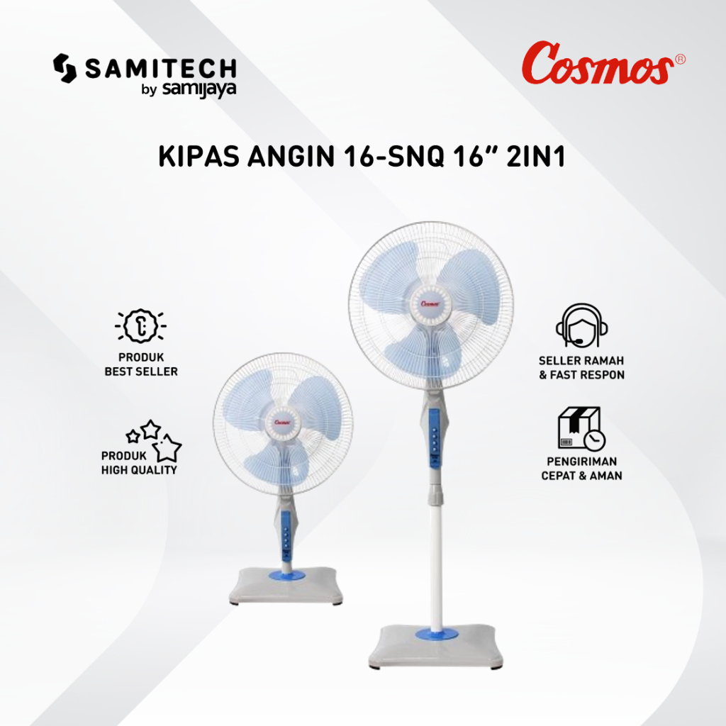 Jual KIPAS ANGIN TWINO 2IN1 BERDIRI MEJA COSMOS 16-SNQ 16SNQ 16 SNQ 16" | Shopee Indonesia