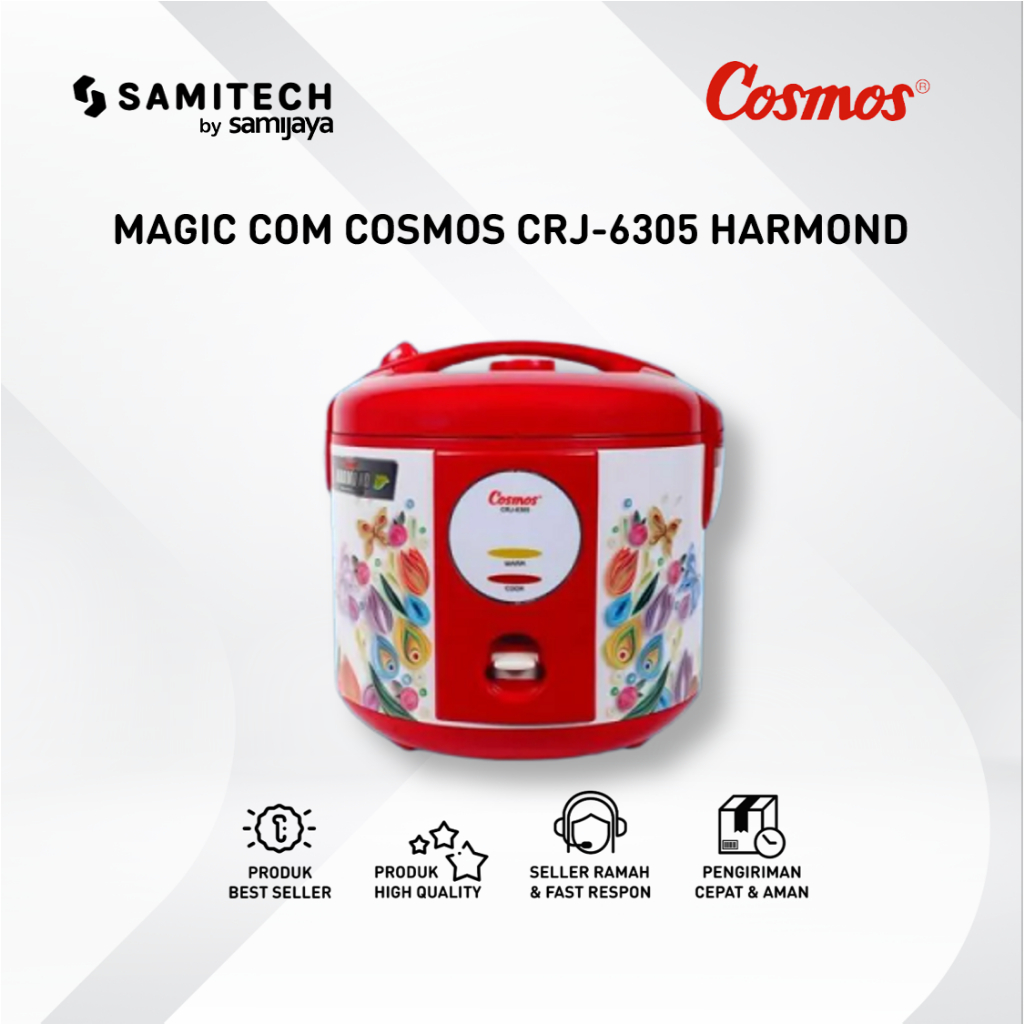 Jual COSMOS MAGIC COM - RICE COOKER HARMOND CRJ-6305 / CRJ 6305 2 LITER ...