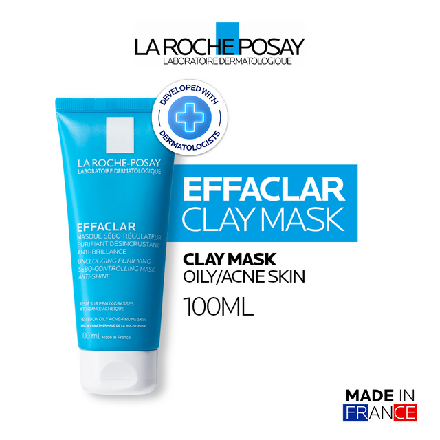 Jual La Roche Posay Effaclar Oil Control & Acne Clay Mask - Masker ...