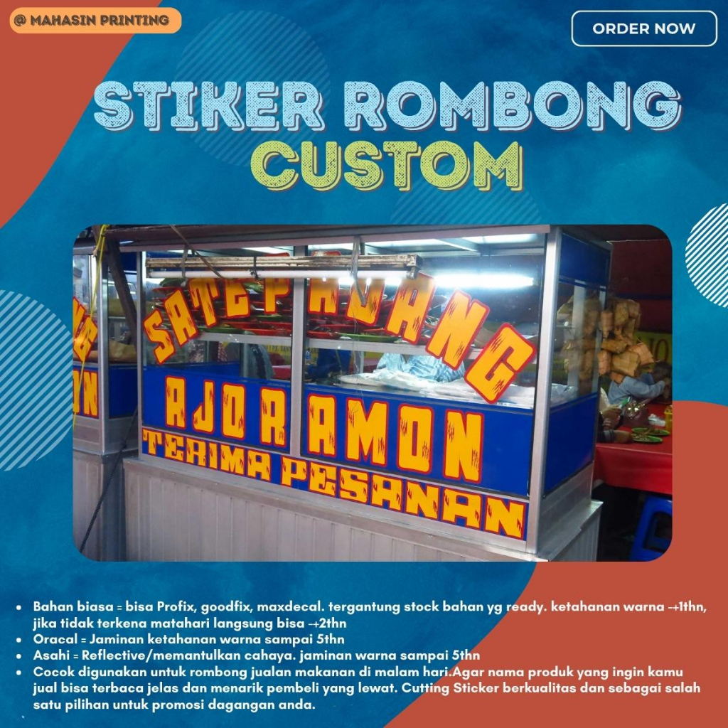 Jual STIKER ROMBONG HURUF ABJAD CUSTOM FREE DESAIN | STIKER CUTTING ...