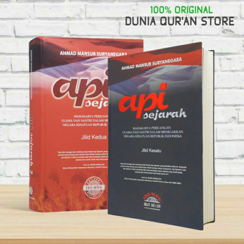 Jual Buku Api Sejarah Jilid 1 dan 2 Lengkap ORIGINAL Api Sejarah Ahmad ...