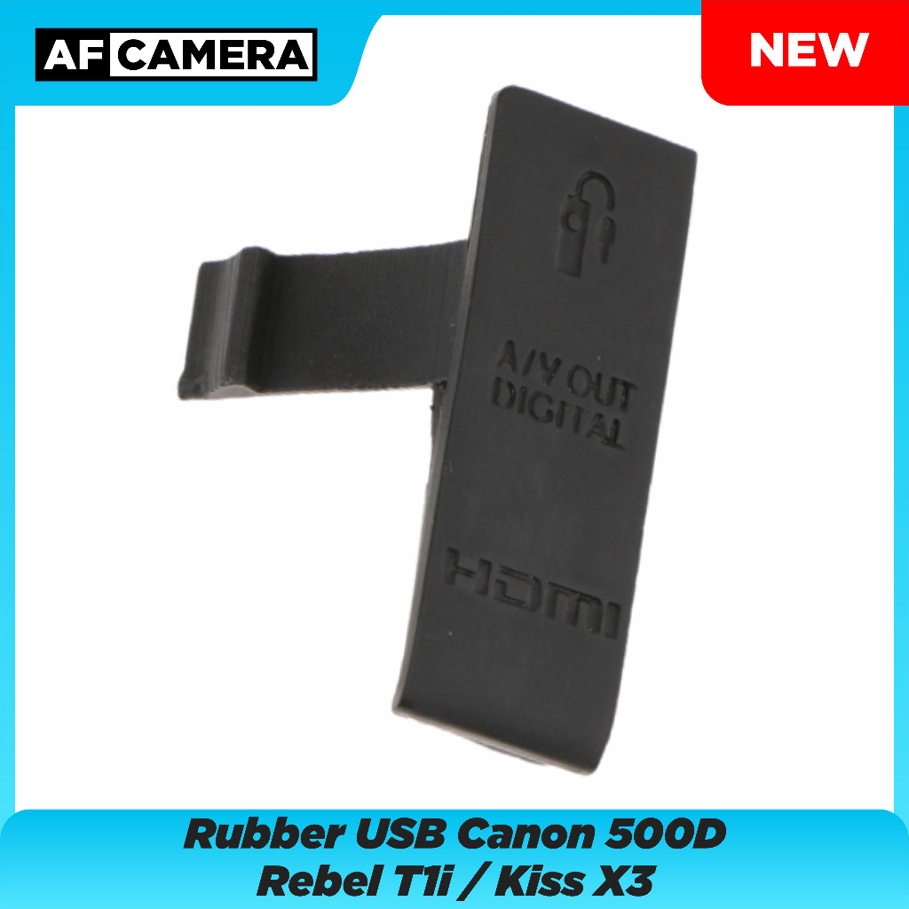 Jual Karet Rubber USB HDMI Canon 500D Tutup Penutup USB Canon Rebel T1i ...