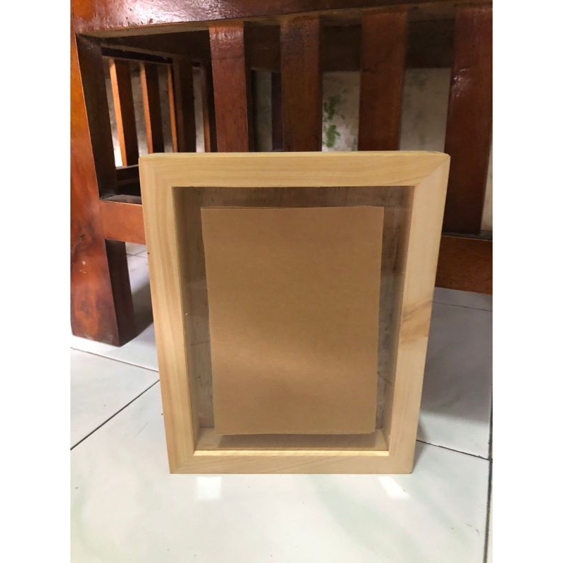 Jual Frame 25cm X 30cm /frame pigura mahar/akrilik pigura/bingkai kayu ...