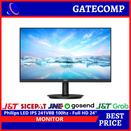 Jual Monitor Philips LED IPS 241V8B 100hz - Full HD 24" Inch | Shopee ...