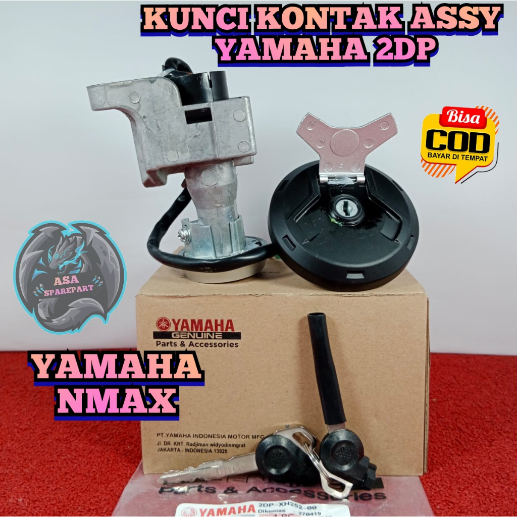 Jual Kunci Kontak + Tutup Tangki 2DP Asli Original motor Yamaha N Max ...