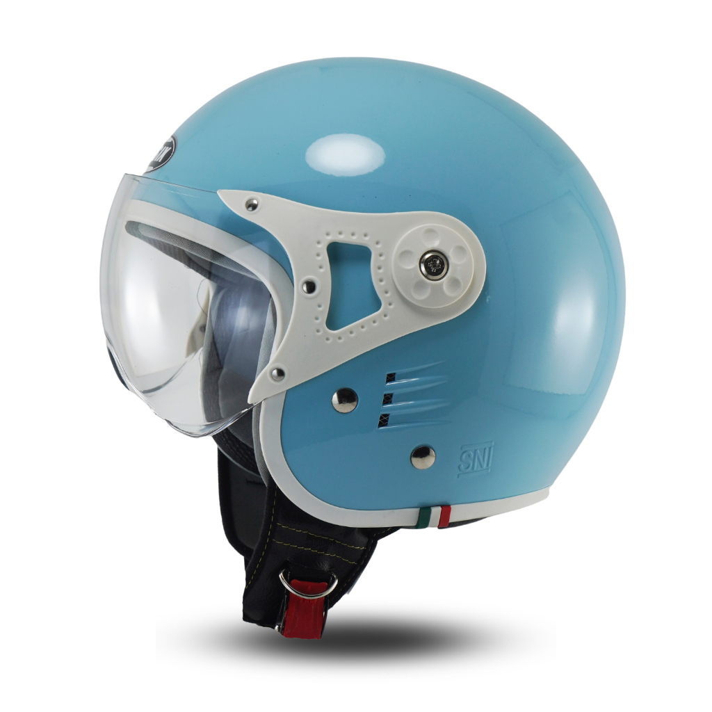 Jual Helm Bogo Retro Pilot Italy Ori Pria Wanita Hijab Dewasa Warna ...