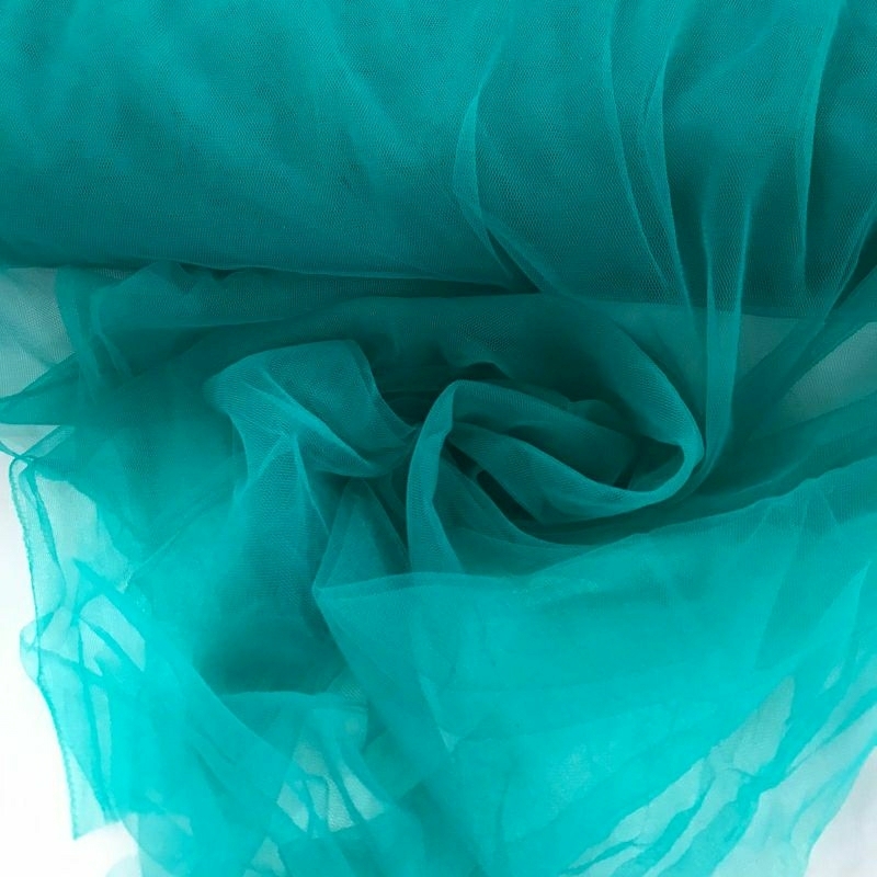 Jual Kain Soft Tulle Paris / Tile tule tille Polos Halus / Harga per 0. ...