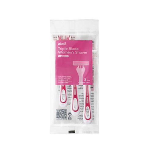 Jual OLAIF TRIPLE BLADE WOMEN'S SHAVER FOR EVERYDAY USE 3 PCS / ALAT ...