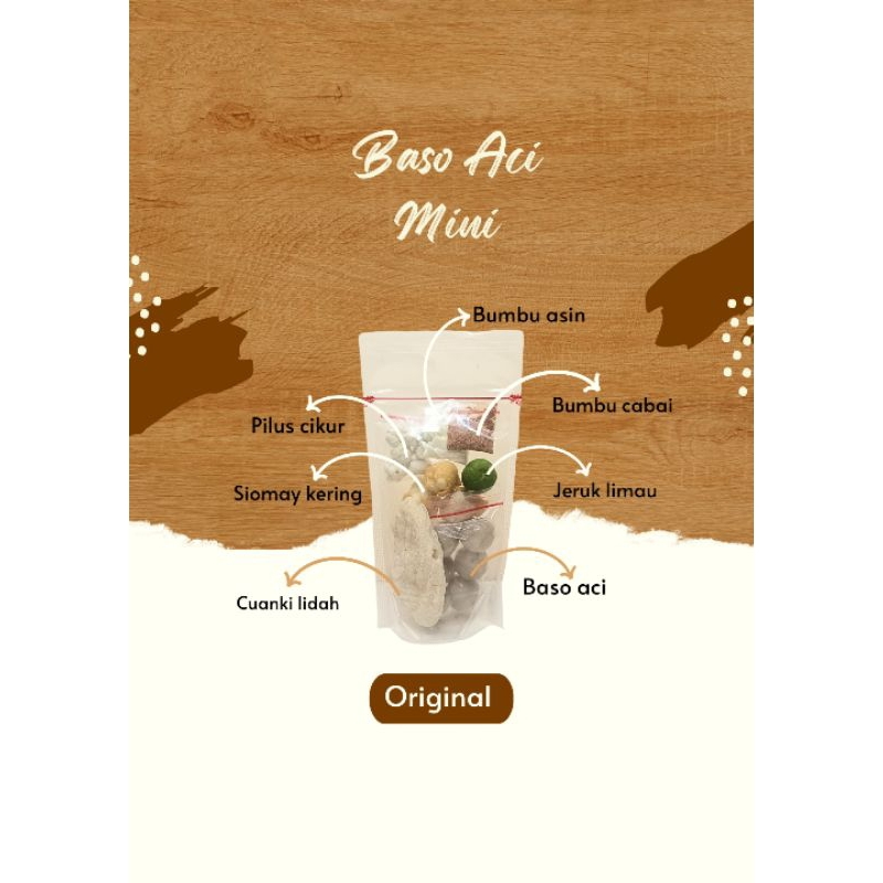 Jual PAKET BASO ACI ISI 10 PCS | Shopee Indonesia