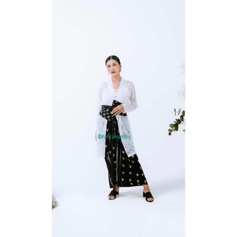 Jual Rok lilit mix cengkeh garis | Pritha wrap skirt | Shopee Indonesia