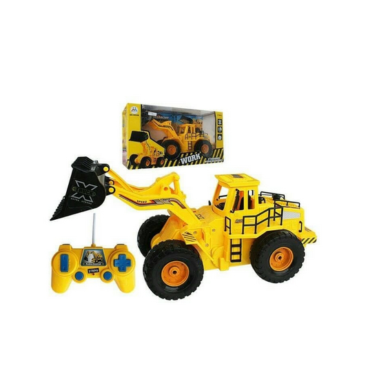 Jual Mainan Remote Control RC BULLDOZER SUPER POWER WORKING SERIES 6 CH ...
