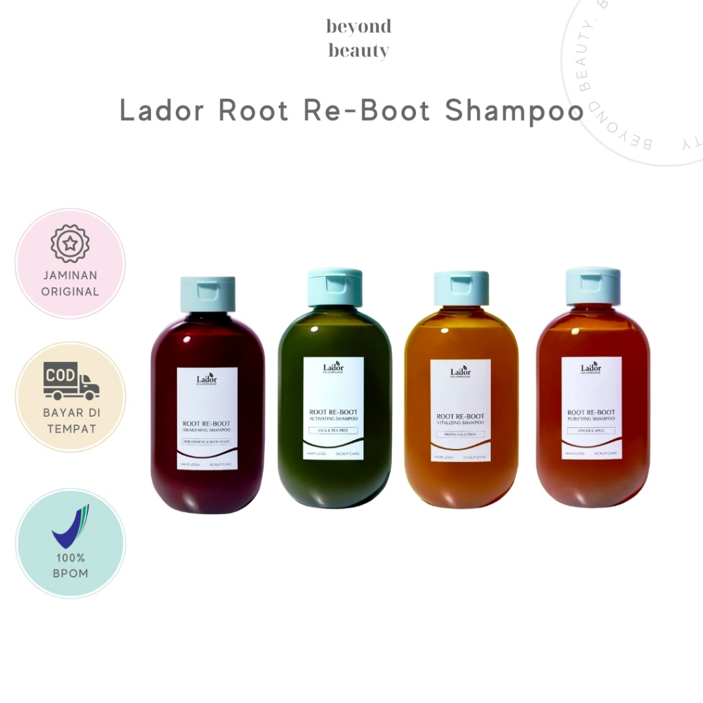 Jual LADOR Root Re-Boot Shampoo 300ml | Shopee Indonesia