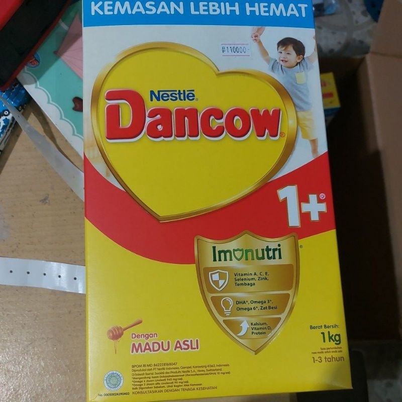 Jual SUSU FORMULA BAYI BALITA DANCOW 1+ Susu Madu vanila cokelat / dancow 1+ madu / dancow 1 ...