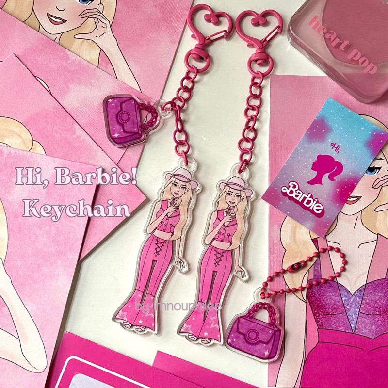 Jual Hi, Barbie! Keychain by mnouphilee (PRE-ORDER) | Shopee Indonesia