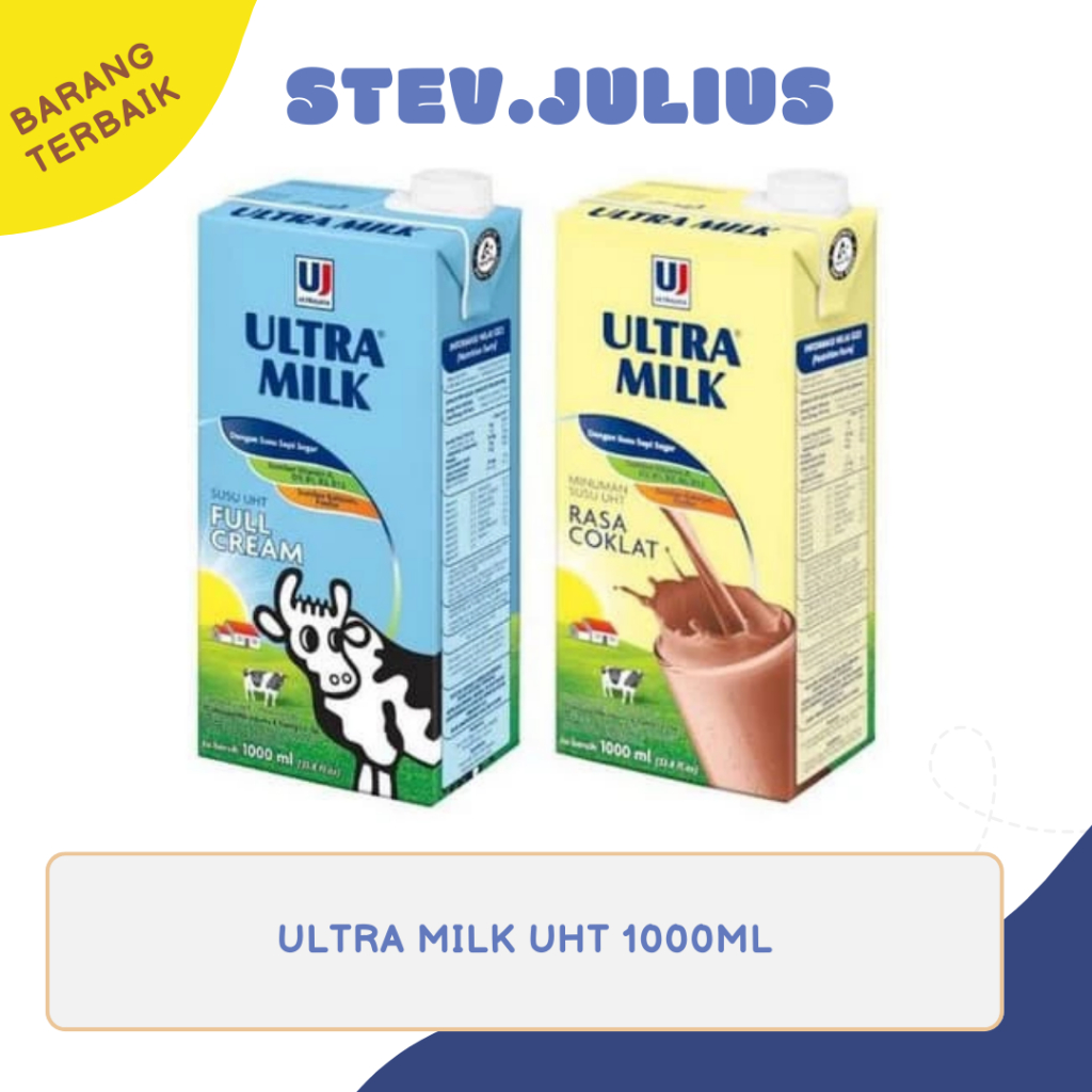 Jual ULTRAMILK UHT 1000ML | Shopee Indonesia