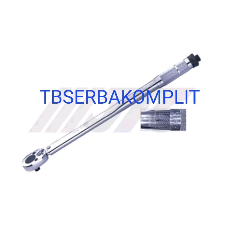 Jual CLICK-TYPE TORQUE WRENCH 1/2" Dr. 635mm 30NM-345NM JTC-1204 KUNCI ...