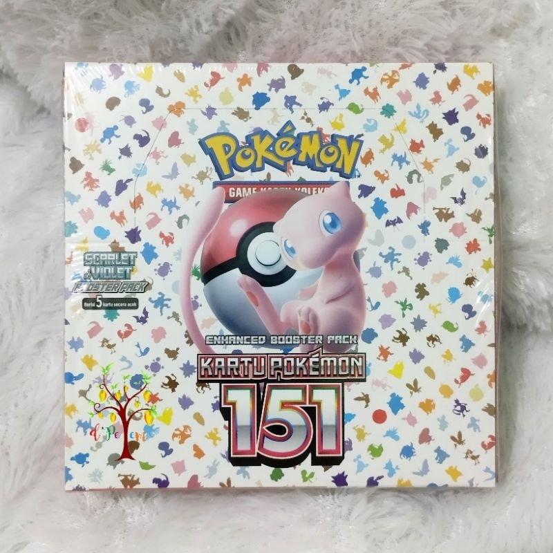 Jual Kartu Pokemon Indonesia - 151 (booster box) | Shopee Indonesia