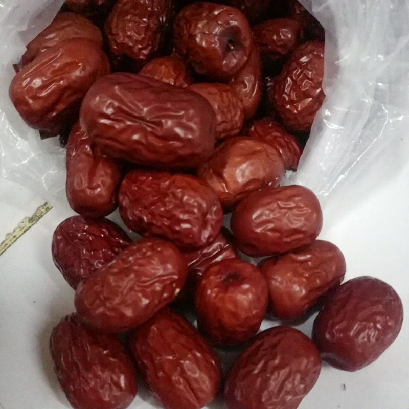 Jual Ang cao/angcao/hongzoe/jujube/kurma merah 100gr | Shopee Indonesia