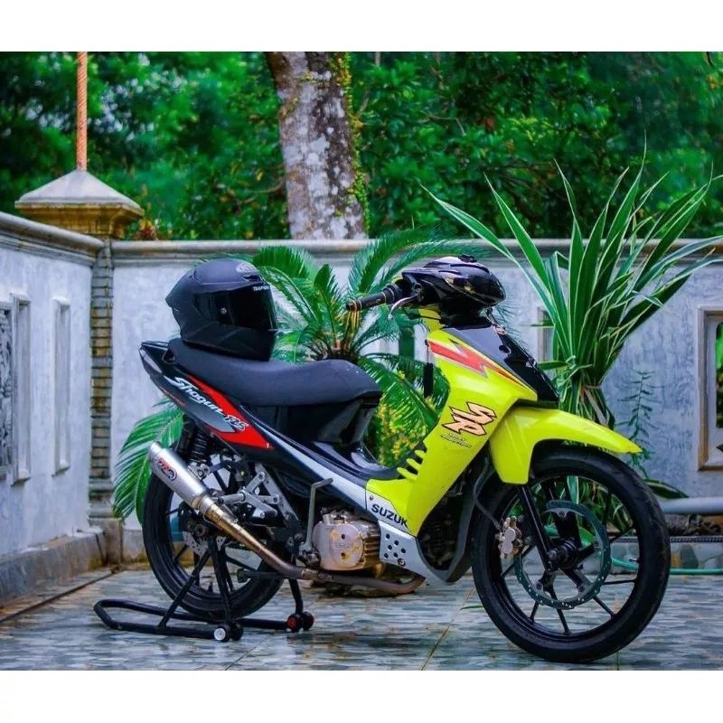Jual Striping lis sticker standar ORI suzuki shogun sp 125 tahun 2005 ...