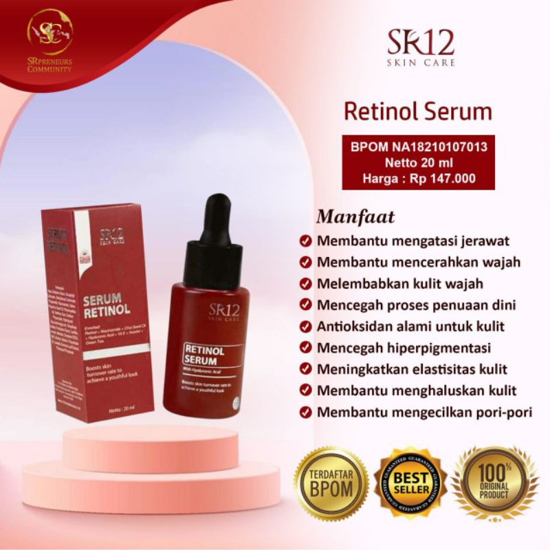 Jual SR12 Serum Retinol | Shopee Indonesia