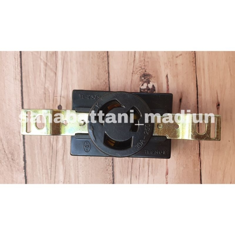 Jual Stop Kontak Genset 3 Lubang Rumah Steker Socket AC Terminal 250V ...