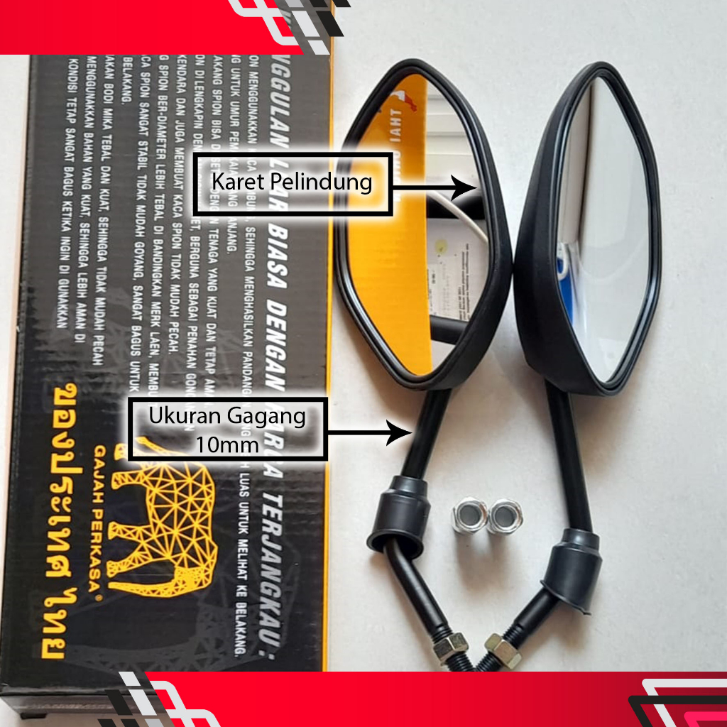 Jual Spion Motor / Kaca Cembung Honda Vario 125 / 150 / Beat F1 ...