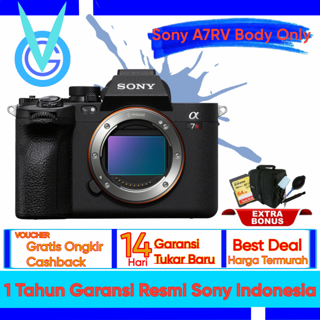 Jual Sony A7RV Body Only Mirrorless Camera - Sony Alpha A7RV - Sony ...
