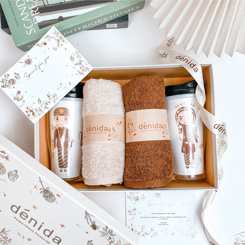 Jual Denida - Premium Hampers Wedding Custom | Kado Sajadah Handuk ...