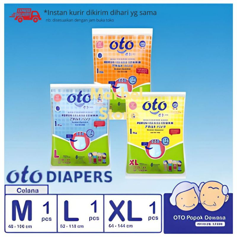Jual OTO POPOK CELANA DEWASA ADULT PANTS PREMIUM / POPOK ORANG TUA SACHET UKURAN M L XL kemasan ...