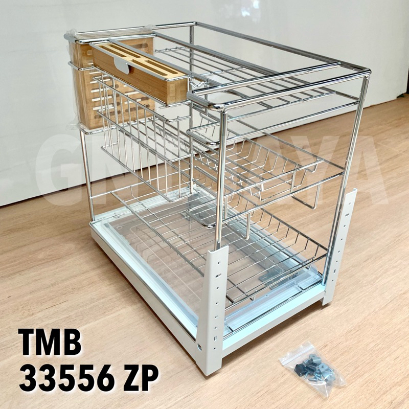 Jual RAK 33556ZP 3susun termasuk dudukan rel dan tatakan plastik || rak ...