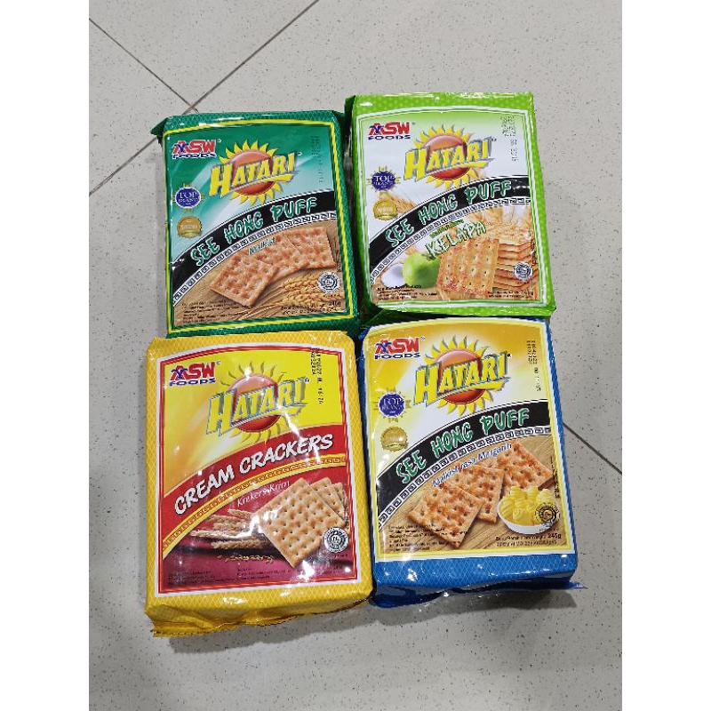 Jual Hatari See Hong Puff & Cream Crackers 245gr | Shopee Indonesia
