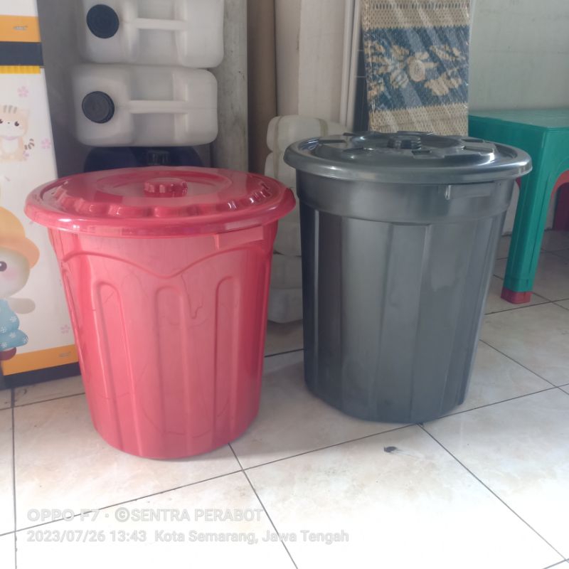 Jual Ember Tutup Besar 60L 80L Plastik Tebal | Shopee Indonesia