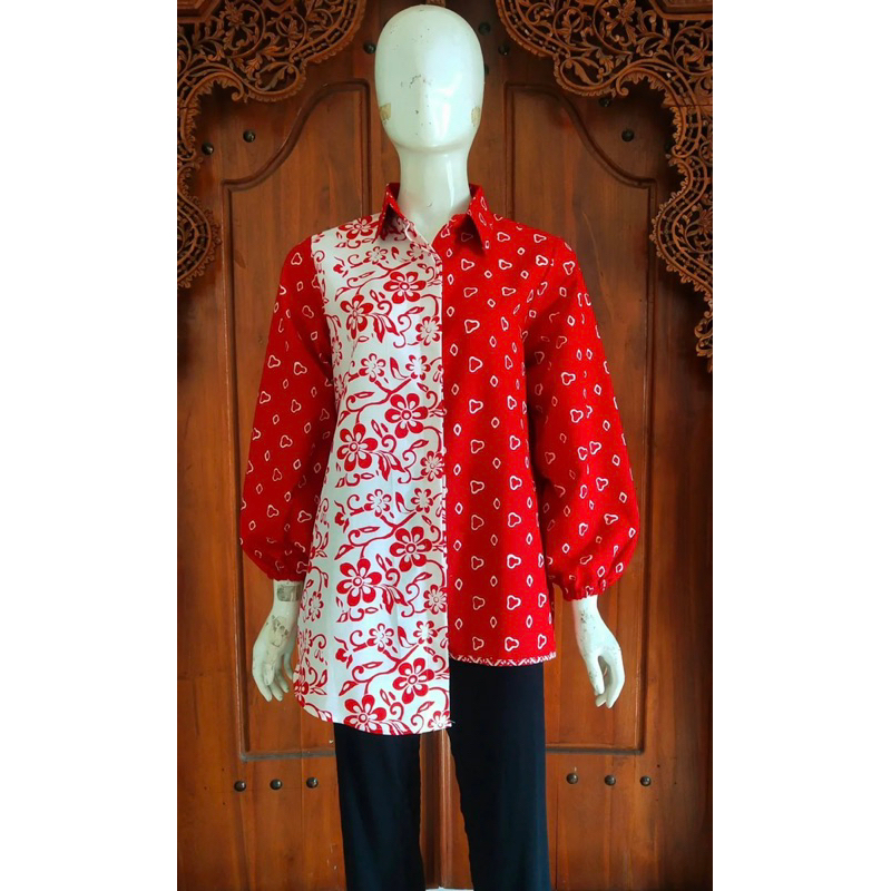 Jual BATIK MERAH PUTIH PREMIUM | Shopee Indonesia