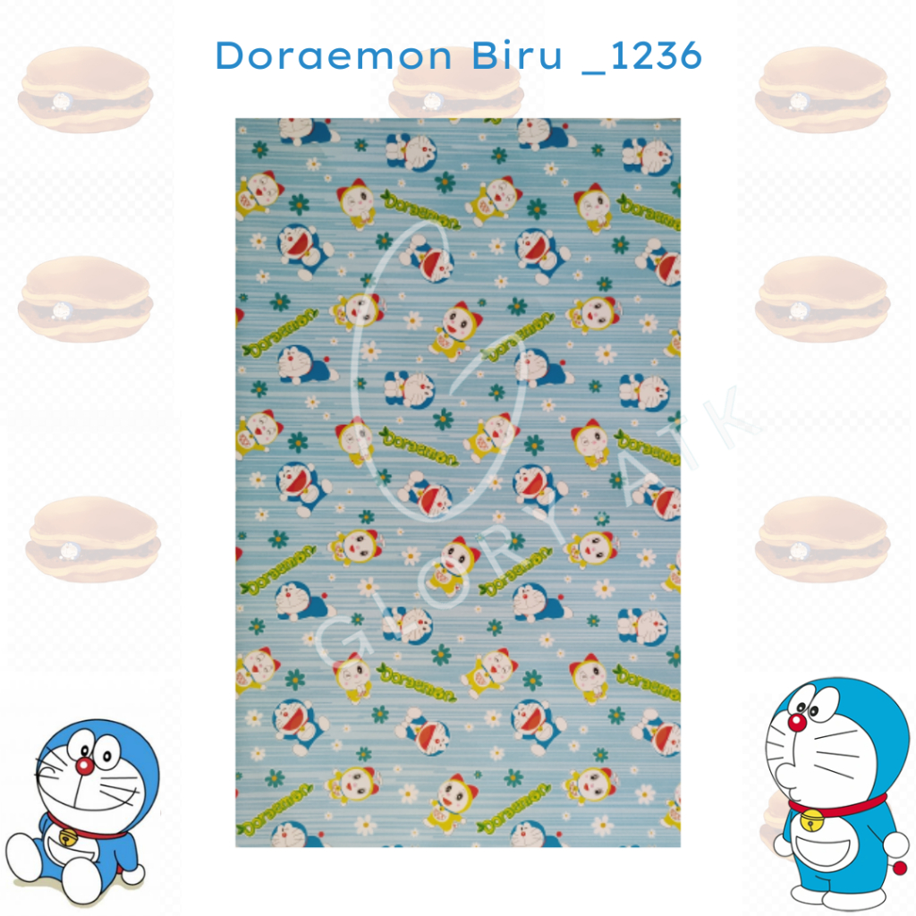 Jual KERTAS KADO GLOSSY DORAEMON 1236 | Shopee Indonesia