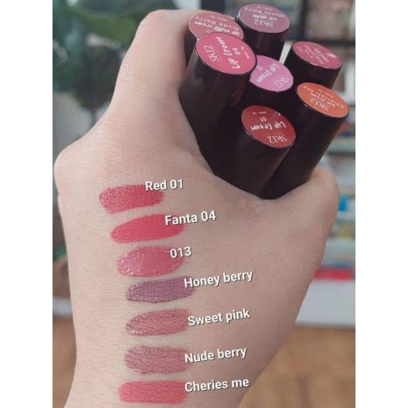 Jual SR12 Lip Cream / Lip Matte Awet Tahan Lama Sehat Alami | Shopee ...