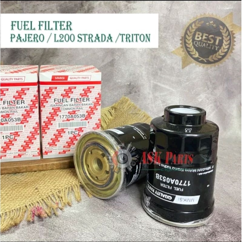 Jual FUEL FILTER SARINGAN SOLAR MITSUBISHI TRITON L200 STRADA PAJERO ...