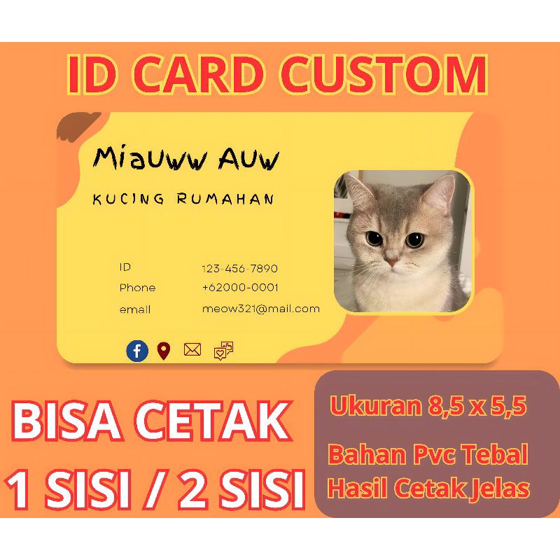 Jual Cetak Id Custom / Satuan / karawang | Shopee Indonesia