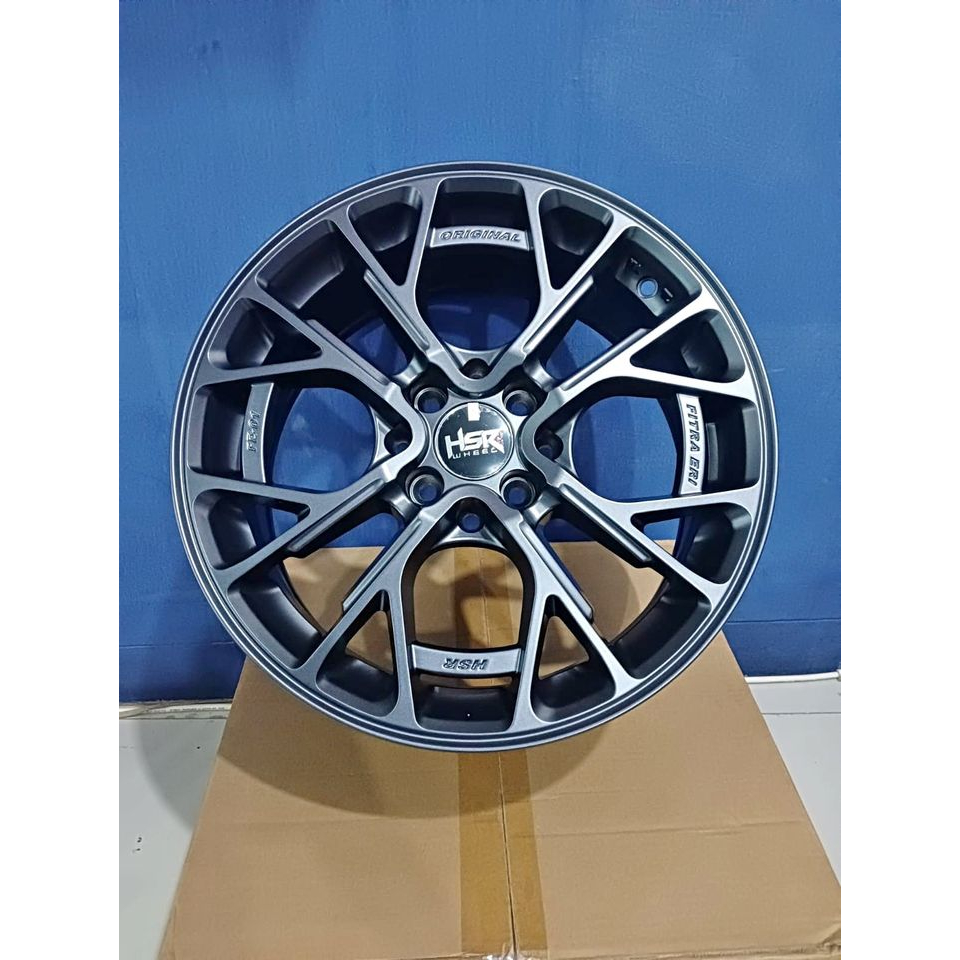 Jual VELG HSR RACING TYPE FE01 RING15 PCD4X100 DAN 4X114,3 BUAT JAZZ YARIS BRIO AGYA XENIA ...