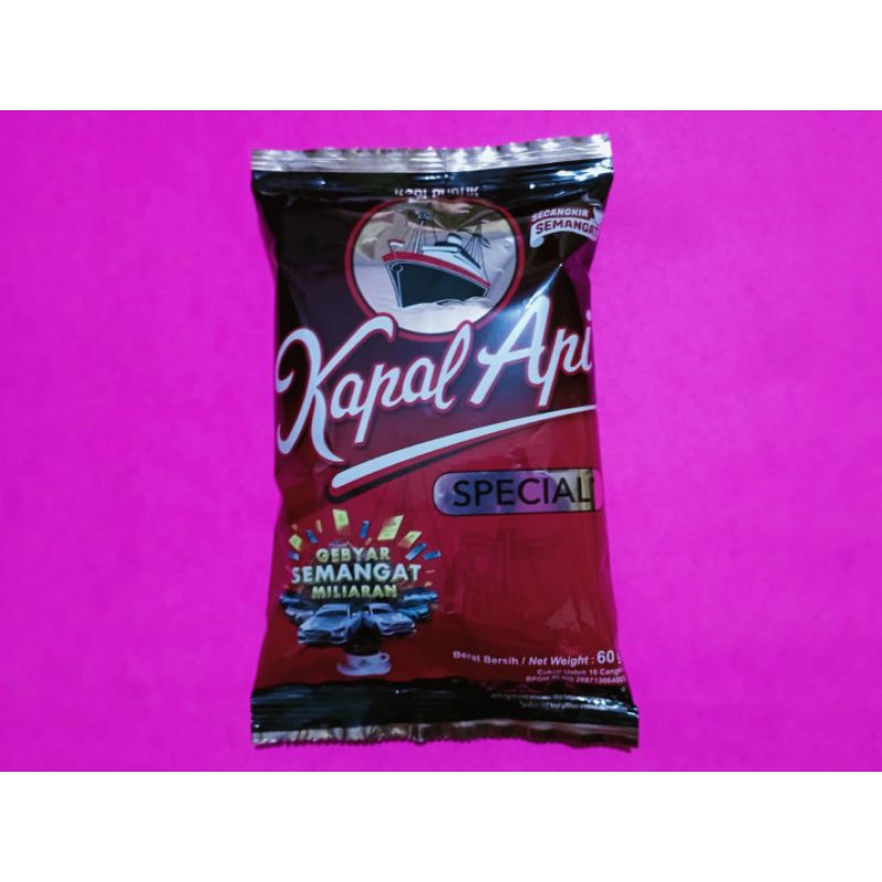 Jual Kopi Kapal api spesial 60 gr | Shopee Indonesia