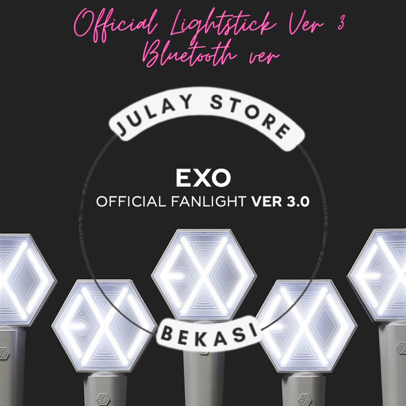 Jual [PO] Official Lightstick EXO Ver 3 (bluetooth ver) | Shopee Indonesia
