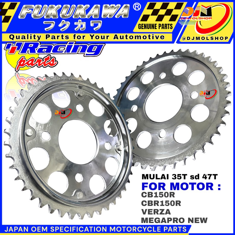 Jual Gear Belakang Gir Satuan Honda Cb150 Cbr 150R Verza Megapro New ...