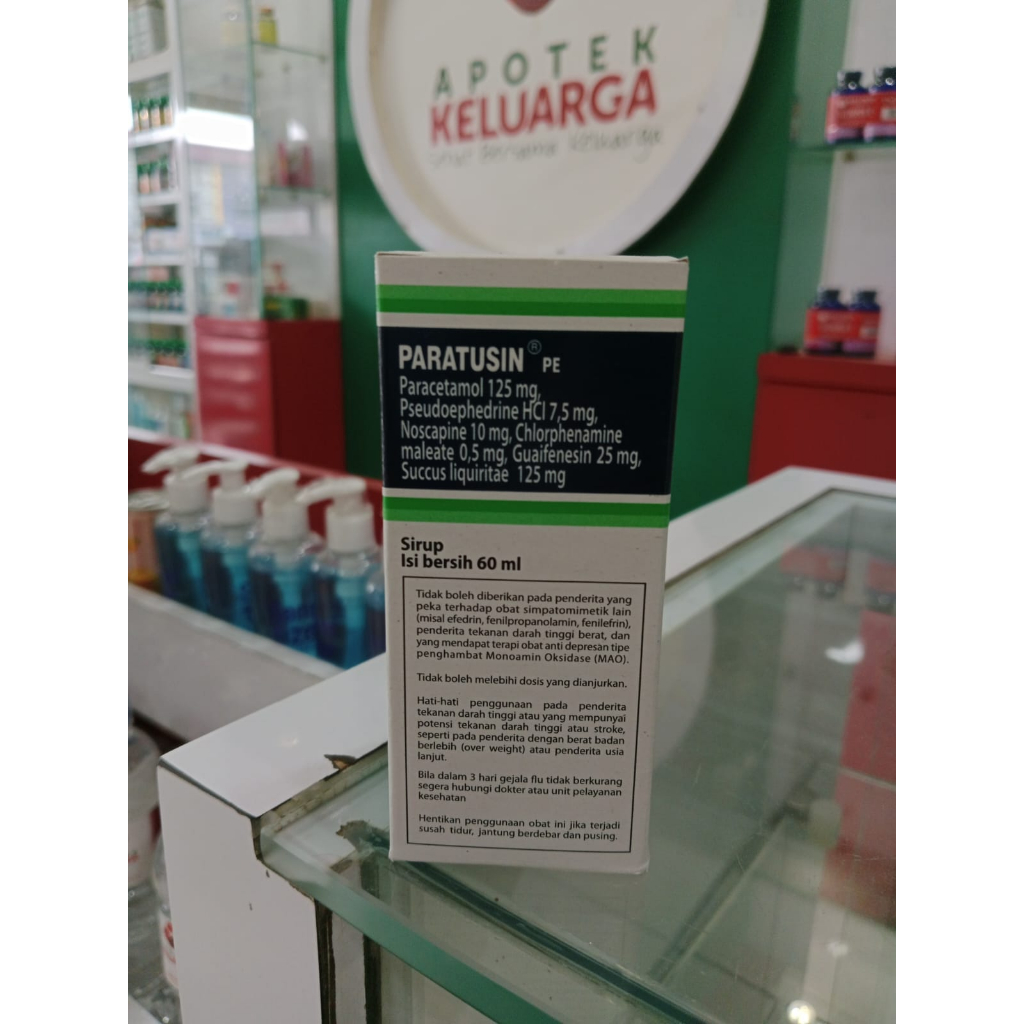 Jual Paratusin Sirup 60 ml untuk mengatasi flu dan batuk | Shopee Indonesia