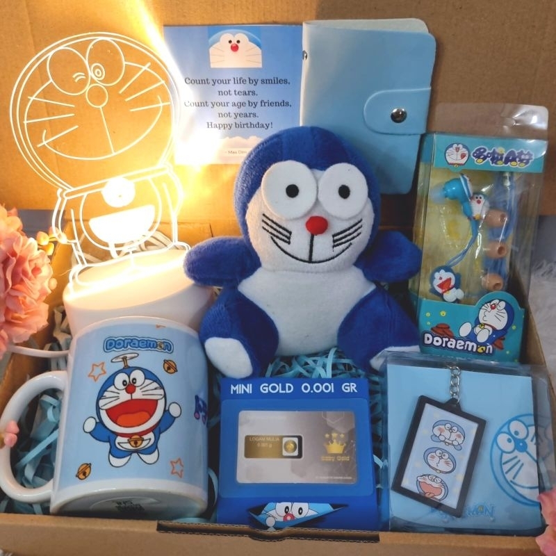 Jual Hampers Doraemon / Kado Cewek / Hadiah Cowok | Shopee Indonesia