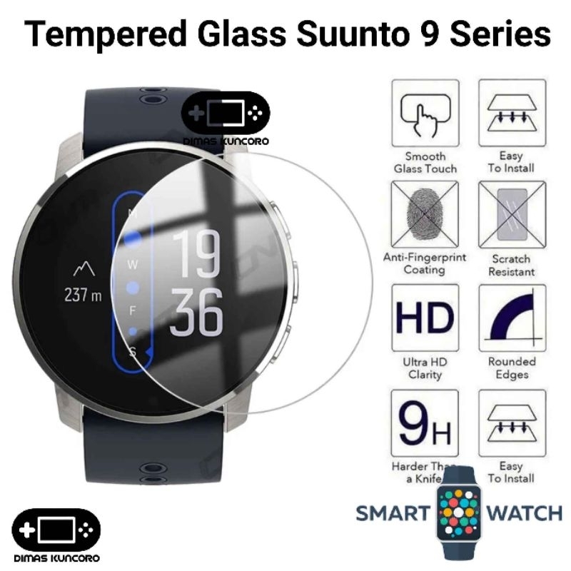 Jual Tempered Glass Suunto 9 SERIES Antigores Peak Pro Baro Screen ...