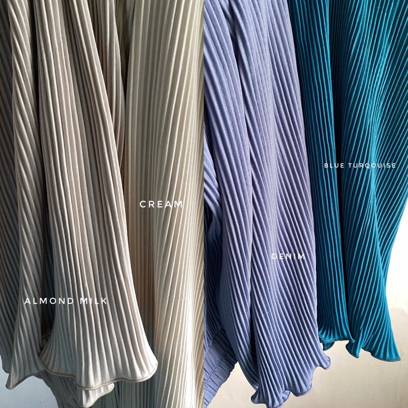 Jual Rok Plisket Span Wavy Premium | Shopee Indonesia