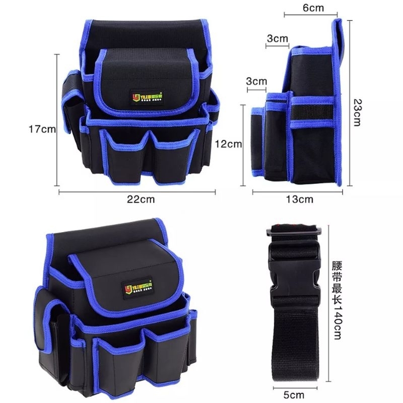 Jual Tas Pinggang Wadah Perkakas Alat Kerja Tas Sabuk Alat Obeng Tas ...