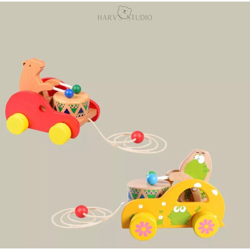 Jual MAINAN INTERAKTIF ANAK PULL CAR HARVS STUDIO - MOBIL GEREK DARI ...